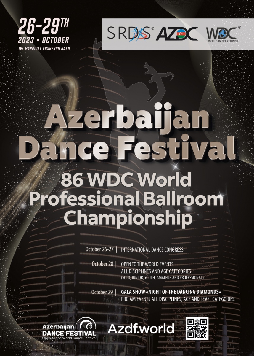 Чемпионат «Azerbaijan Dance Festival - 86 WDC World Professional Ballroom Championship», 28 ...